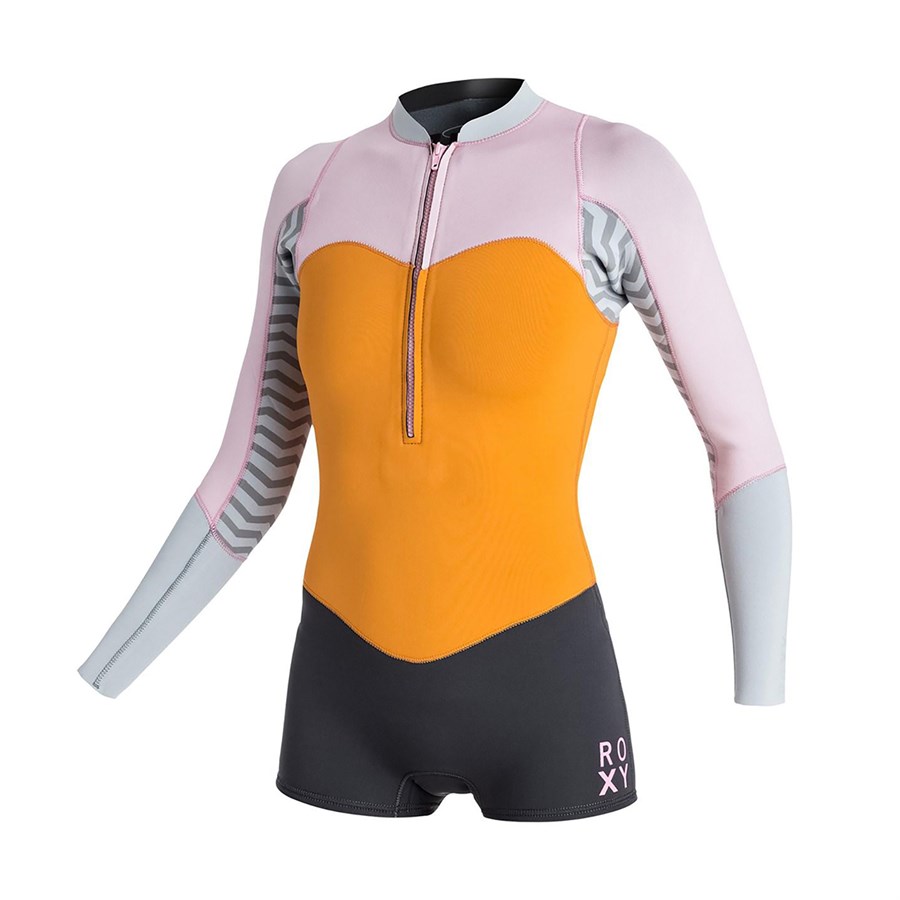 Roxy 2mm Xy Front Zip Long Sleeve Springsuit Womens Evo Outlet