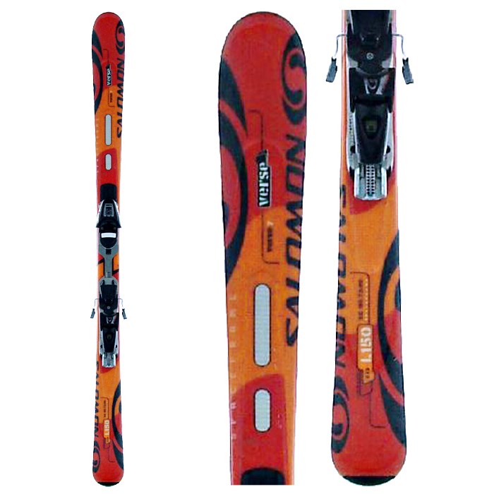 Salomon Verse 7 Skis Bindings Used 2004 Evo Outlet