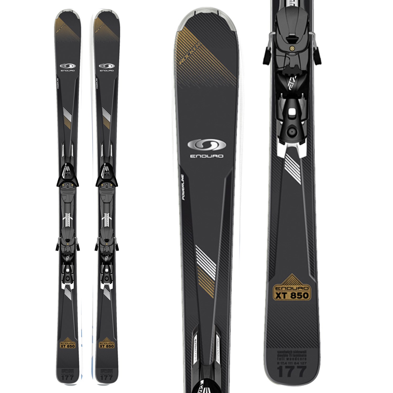 Salomon Enduro XT 850 Skis + Z12 Bindings 2012 | evo outlet