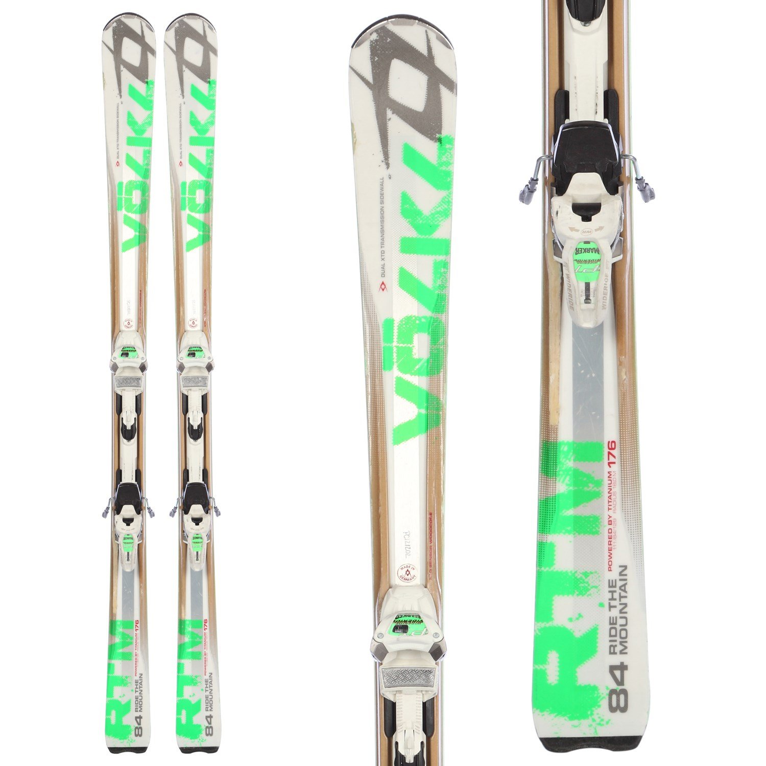 Volkl RTM 84 Skis + iPT WR 12 Bindings - Used 2012 | evo outlet