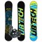 Lib Tech Dark Series C2BTX Wide Banana Rocker Snowboard + CO2 Snowboard ...