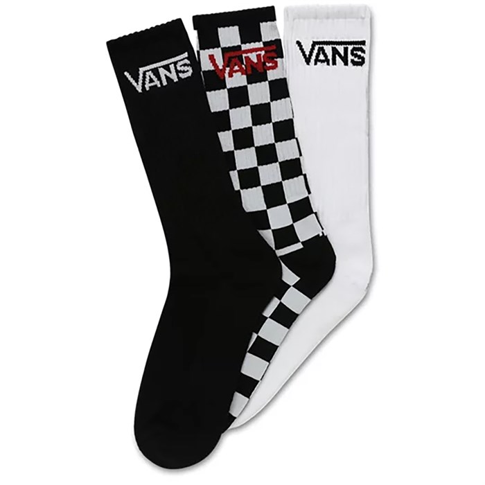 Vans Classic Crew Socks - 3 Pair Pack | evo