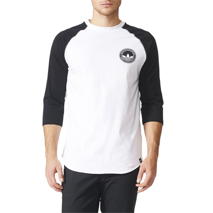 Adidas Pitted 3/4 Sleeve Raglan Shirt | evo