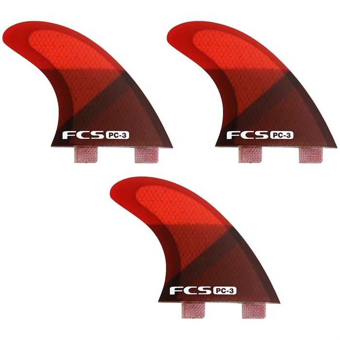 FCS PC-3 Small Tri Fin Set | evo