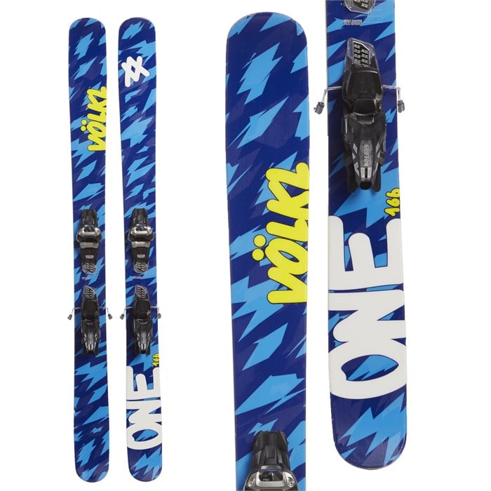 Volkl One Skis + Marker Griffon Demo Bindings 2017 - Used | evo