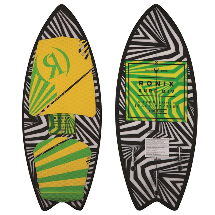Ronix Super Sonic Space Odyssey Fish Wakesurf Board - Kids' 2018 | evo