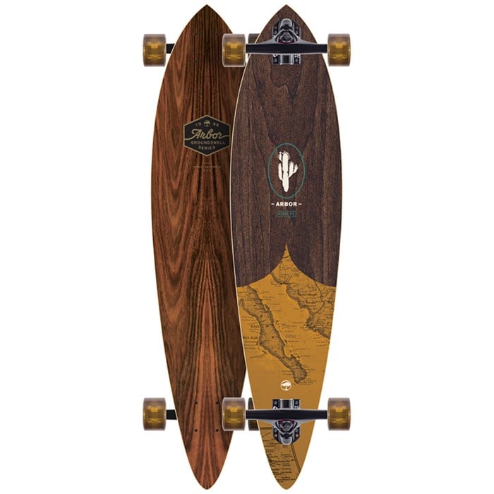 Arbor Fish Groundswell Longboard Complete | evo
