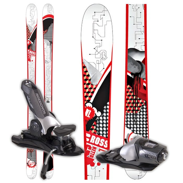 Rossignol Scratch Ghetto FS Skis + Bindings - Used 2008 - Used | evo