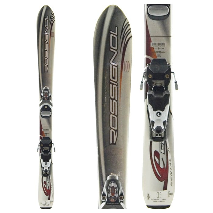Rossignol Rental Jr. Skis + Bindngs 2004 - Used | evo