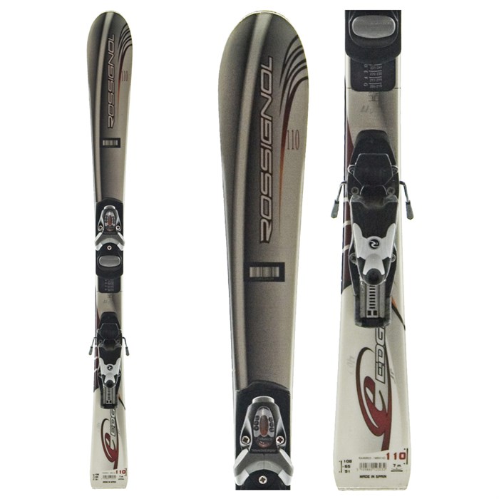 Rossignol Edge Jr. Skis + Bindings - Youth - Used 2005 - Used | evo