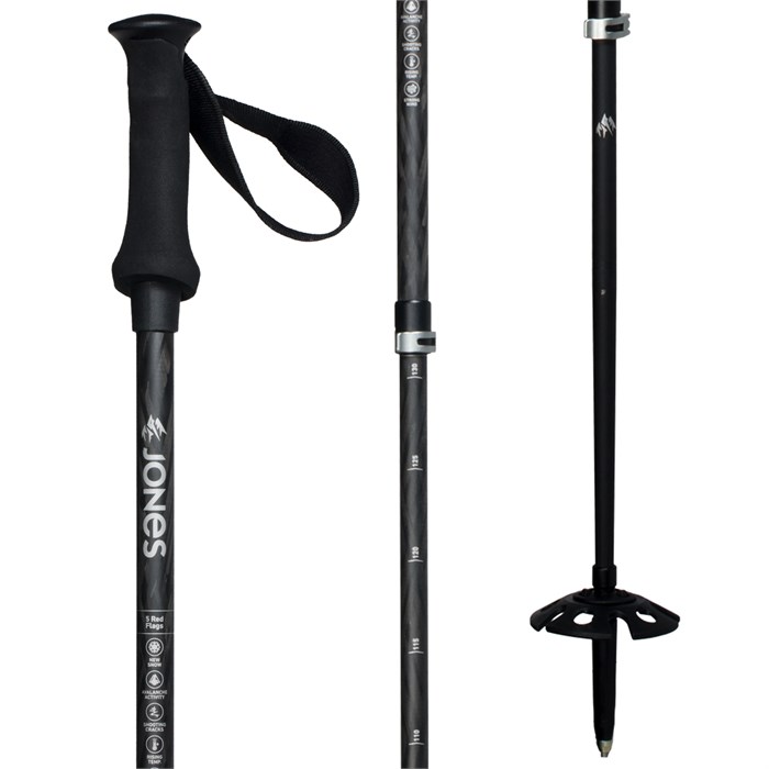 Jones Explorer Carbon Adjustable Poles 2019 | evo