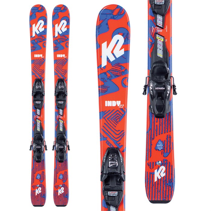 K2 Indy Skis + FDT 4.5 Bindings - Boys' 2022 | evo