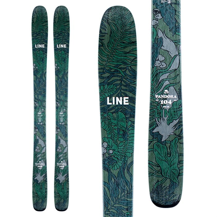 Line Skis Pandora 104 Skis - Women's 2021 | evo