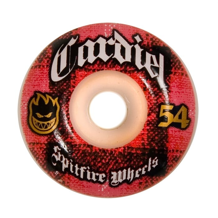 Spitfire Cardiel Red Flannel Wheels | evo
