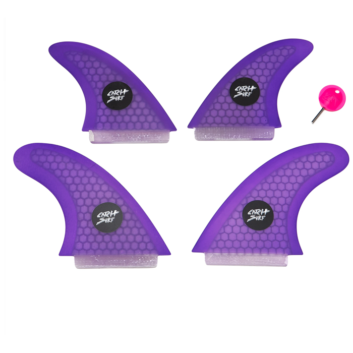 Catch Surf Honeycomb Hi-Performance Quad Fin Set | evo