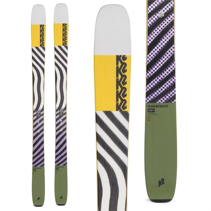 K2 Mindbender 108Ti Skis 2022 | evo