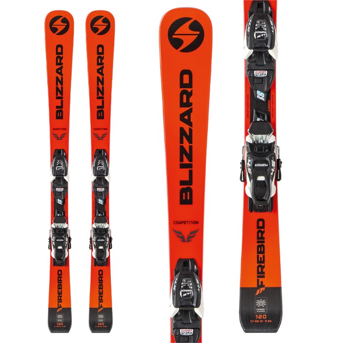 Blizzard Firebird Comp Jr Skis + 4.5 FDT Bindings - Toddler Boys' 2020 ...