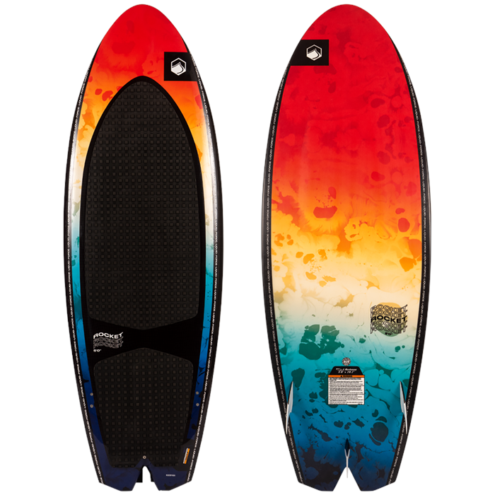 Liquid Force Rocket Wakesurf Board with Surf Rope 2024 | evo