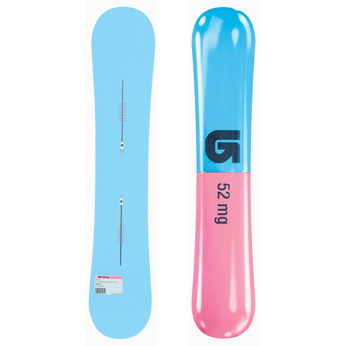 Burton Fix Channel Snowboard (Blue) - Blem 2009 | evo