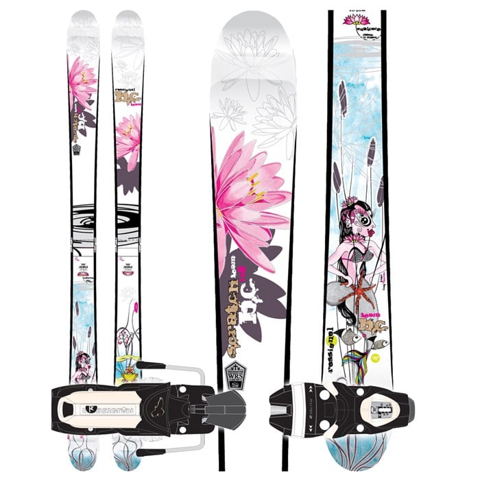 Rossignol Scratch Girl BC Team Skis + Bindings - Used - Women's 2009 ...