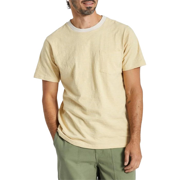 Brixton Hilt Slub Short-Sleeve Pocket Knit - Men's | evo
