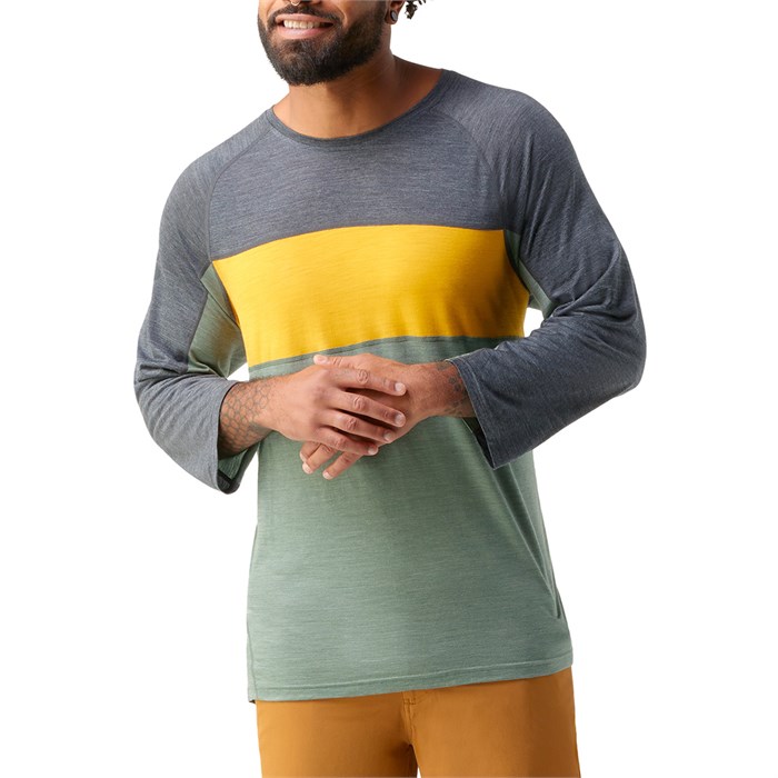 Smartwool Ultralite Mountain Bike 3/4 Sleeve Tee | evo