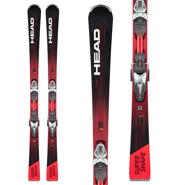 Head Supershape e-Rally Skis + PRD 12 GW Bindings 2023 - Used | evo