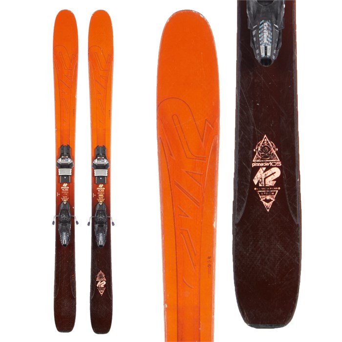K2 Pinnacle 105 Skis + Marker Griffon 13 Bindings 2016 - Used | evo