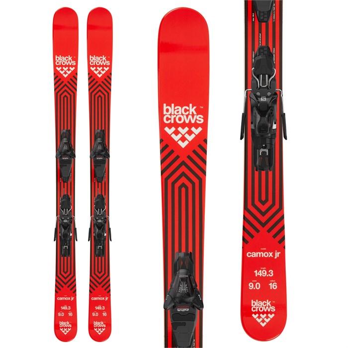 Black Crows Camox Jr RT Skis + E Z10 GW Ski Bindings - Kids' 2021 | evo
