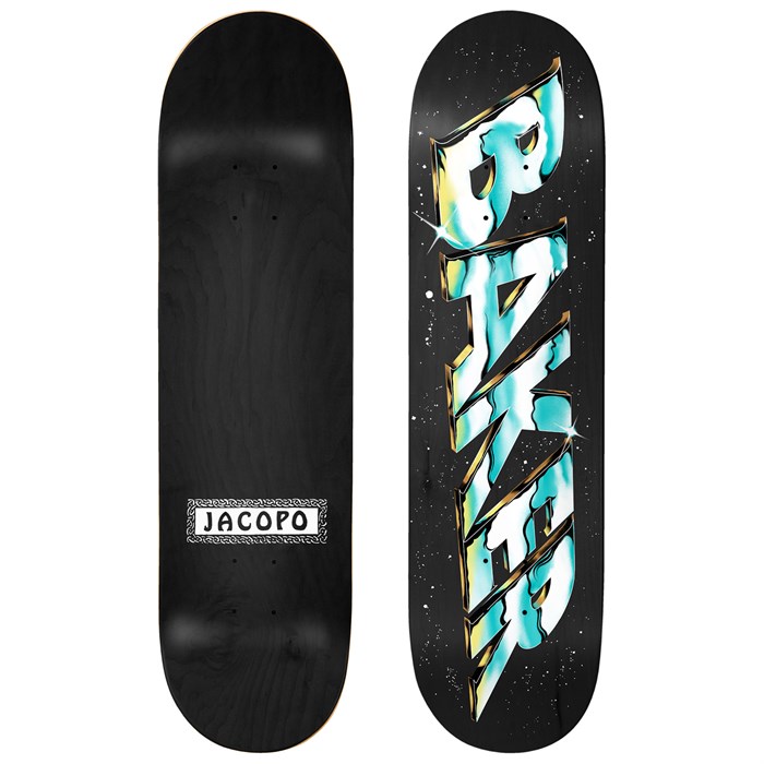 Baker JC Chrome Zone Twin 8.38 Skateboard Deck | evo