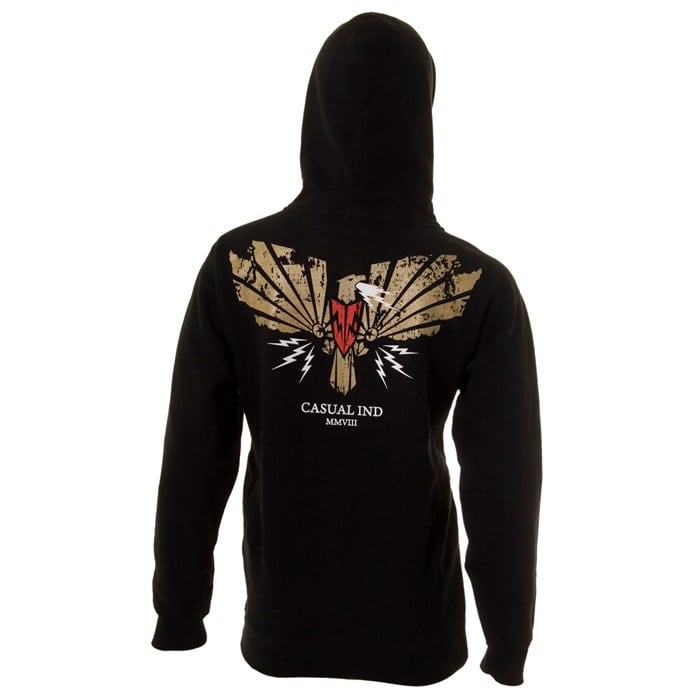 Casual Industrees Golden Eagle Zip Hoodie | evo