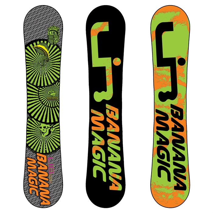 Lib Tech Banana Magic BTX Wide Banana Rocker Snowboard 2010 | evo