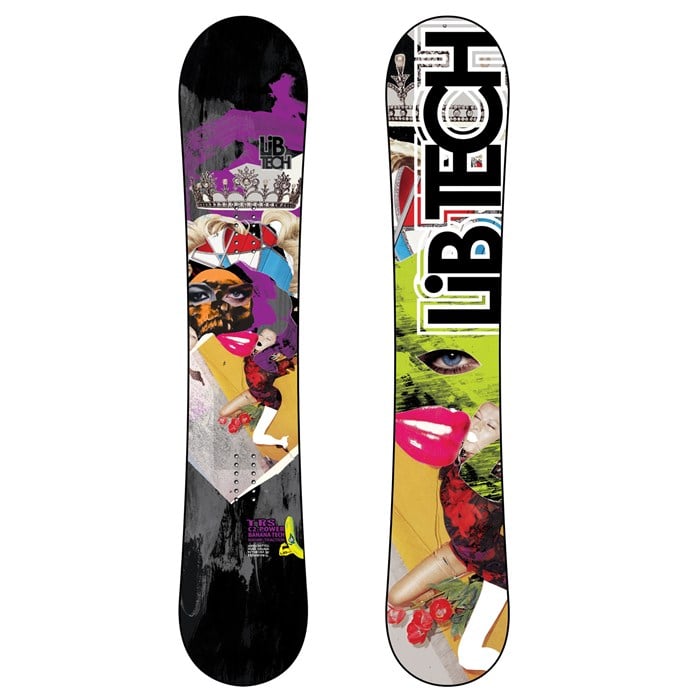 Lib Tech Trs C2BTX (Black/Purple) Narrow Banana Rocker Snowboard 2011 | evo