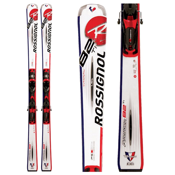 Rossignol Avenger 82 Ti Skis + Axial2 120 Bindings 2011 | evo