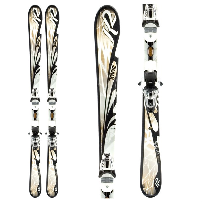 K2 First Luv Skis + ERP 10.0 Bindings - Women's 2011 | evo