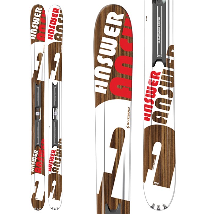 Blizzard The Answer IQ Max Skis w/ Slider 2011 | evo