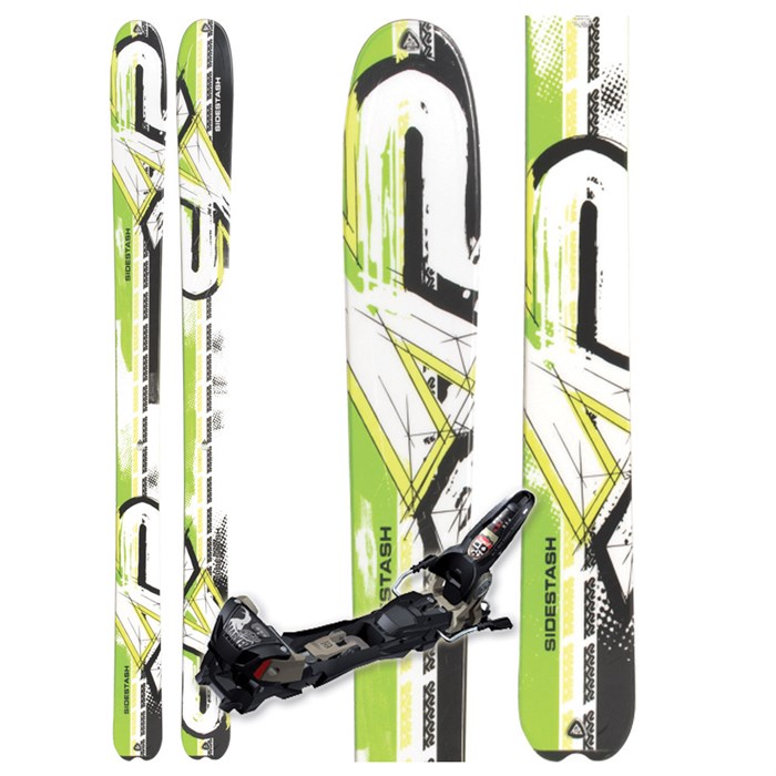K2 Sidestash Skis + Marker Duke Bindings - Used 2010 - Used | evo