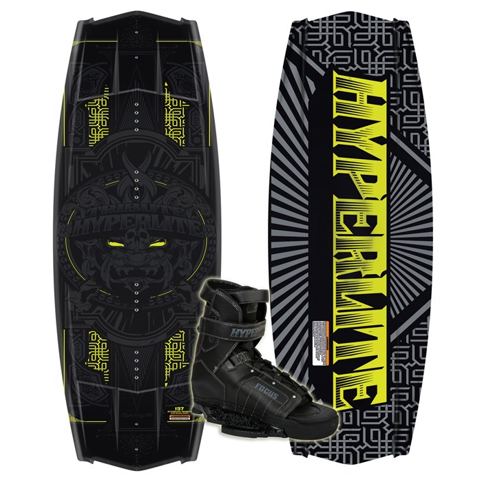 Hyperlite Tribute Wakeboard + Focus Boots 2011 | evo