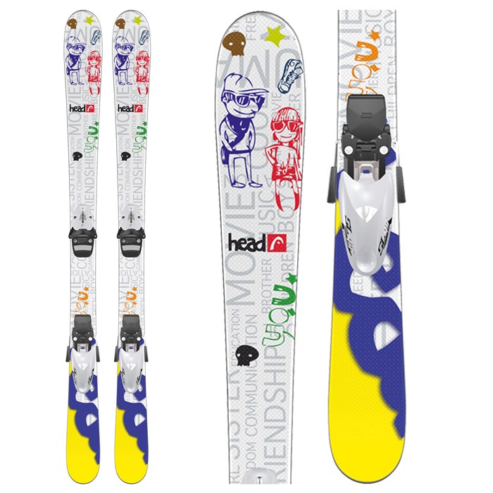 Head Mojo Jr Skis + SL 75 Bindings - Youth 2012 | evo