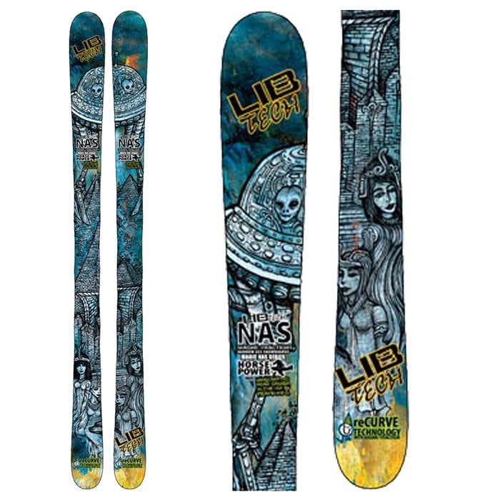 Lib Tech Magic Horsepower NAS ReCurve Skis 2012 | evo