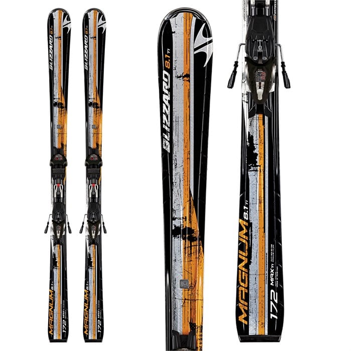 Blizzard Magnum 8.1 IQ Max Skis + IQ Max 12 Bindings 2012 | evo