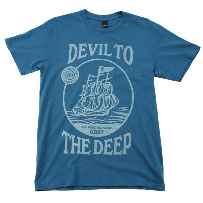 Obey Clothing Devil To The Deep T Shirt | evo