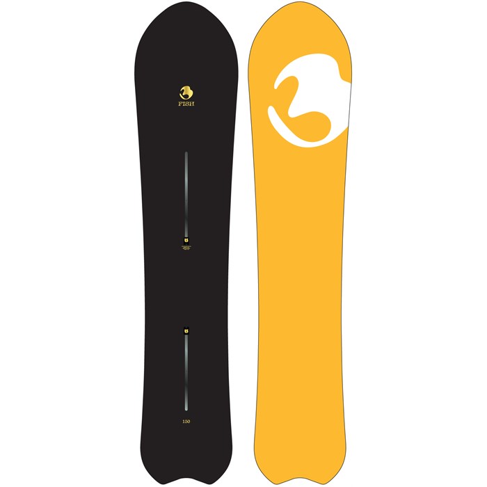 Burton Fishcuit 50 Snowboard - Blem 2012 | evo