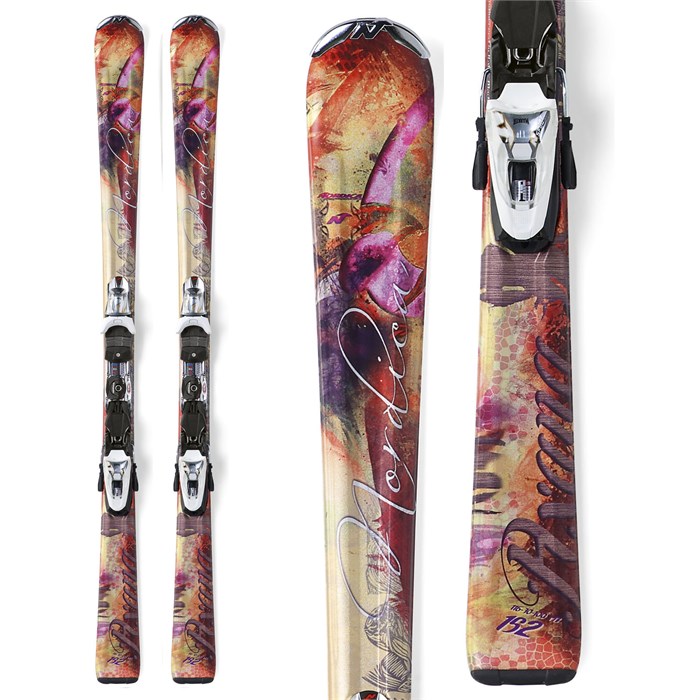 Nordica Axana Beige Skis + N Sport XCT Bindings - Women's 2012 | evo