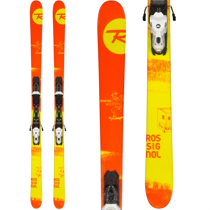 Rossignol Sprayer Skis + Xelium 100 Bindings 2015 | evo