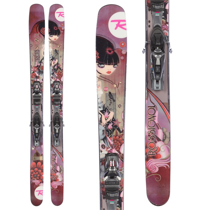 Rossignol S7 Skis + Axium 120 Demo Bindings - Used - Women's 2013 | evo ...