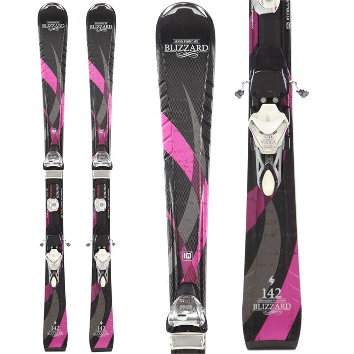 Blizzard Viva 7.6 IQ Skis + IQ TC 11 Bindings - Used - Women's 2013 ...