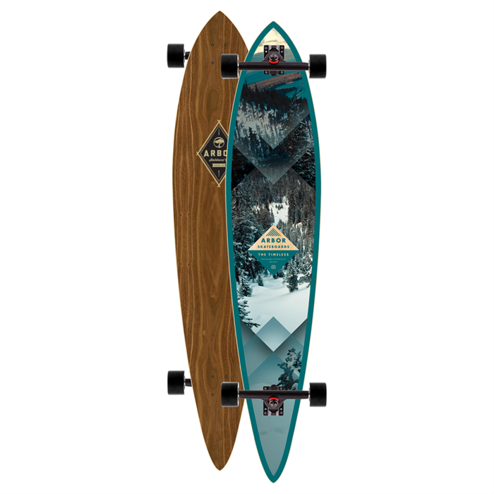 Arbor Timeless Walnut Longboard Complete | evo