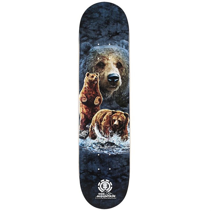 Element x The Mountain Bear 7.625 Skateboard Deck | evo