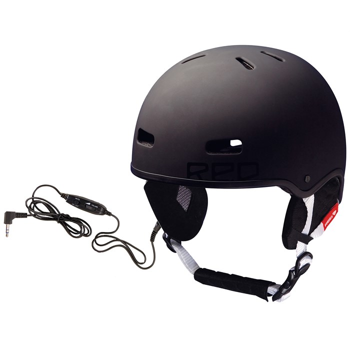 Red Trace Audex Audio Helmet | evo